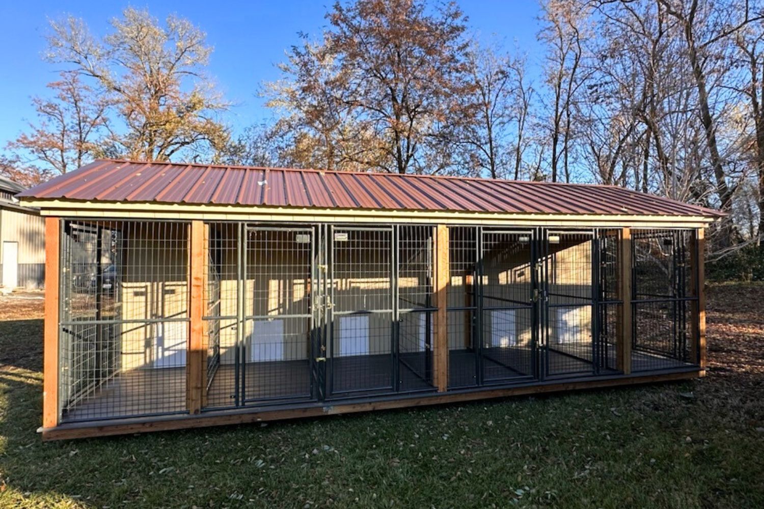 Prefab Dog Kennel for Twelve Dogs | My Barnyard